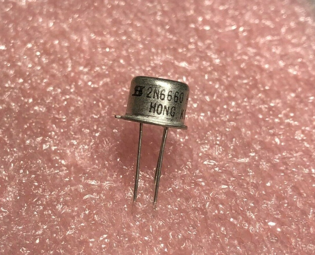 TWO (2) NOS 2N6660 TO39 N-CH MOSFET Siliconix US Seller | eBay