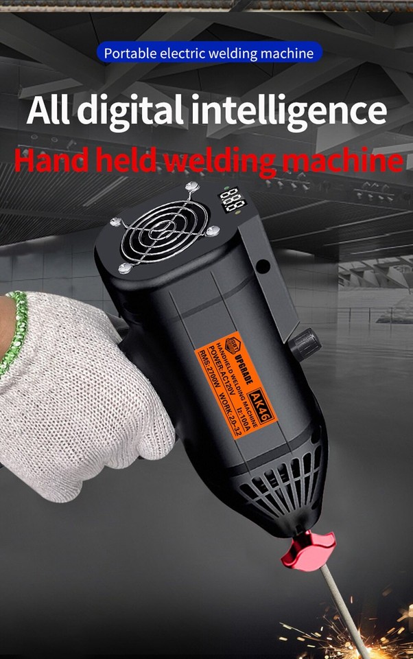 Auto Welding Machine Portable Handheld Arc Welder Electric Mini Home ...