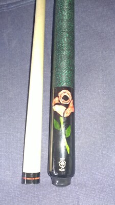 Mcdermott Red Rose Pool Cue 18 oz. | eBay