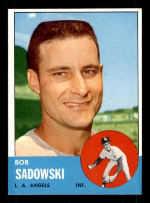 1963 Topps #568 Bob Sadowski - NM+ | eBay