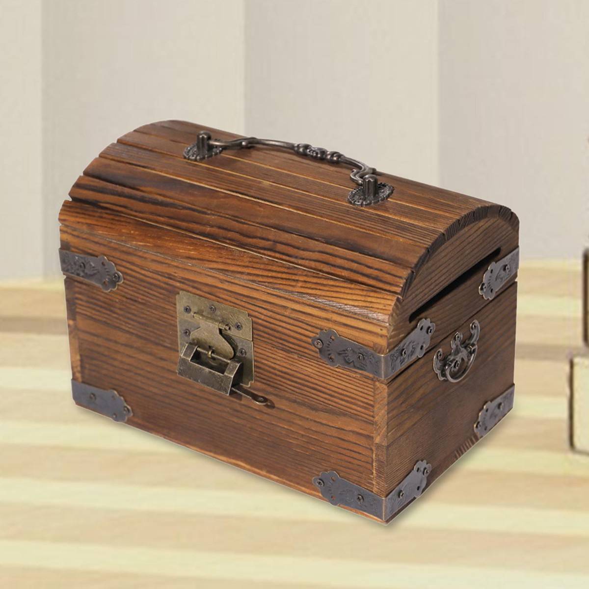 Closed Treasure Chest Wooden Treasure Chest Kits