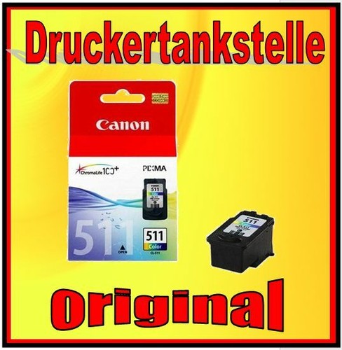 Original Cartridge Canon CL-511 MP272 MP280 MP282 MP490 MP492 MP495 ...