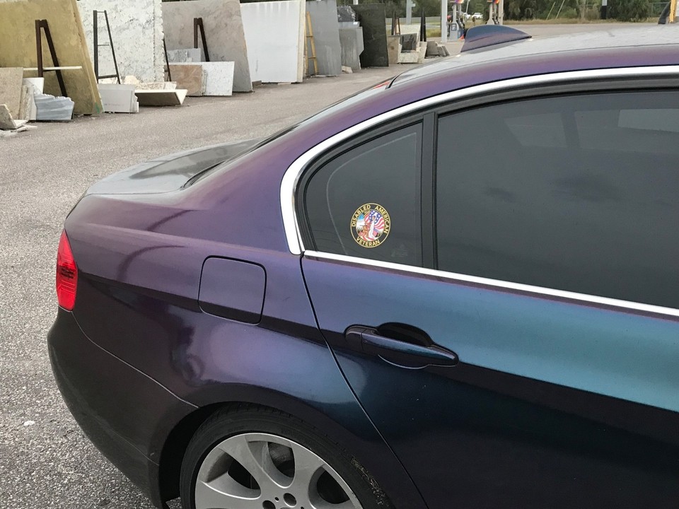 DAV Disabled American Veterans Sticker United States Car Bumper Decal ...