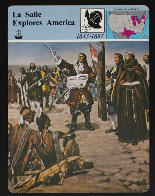SIEUR DE LA SALLE Rene-Robert Cavalier Explorer Louisiana STORY OF ...