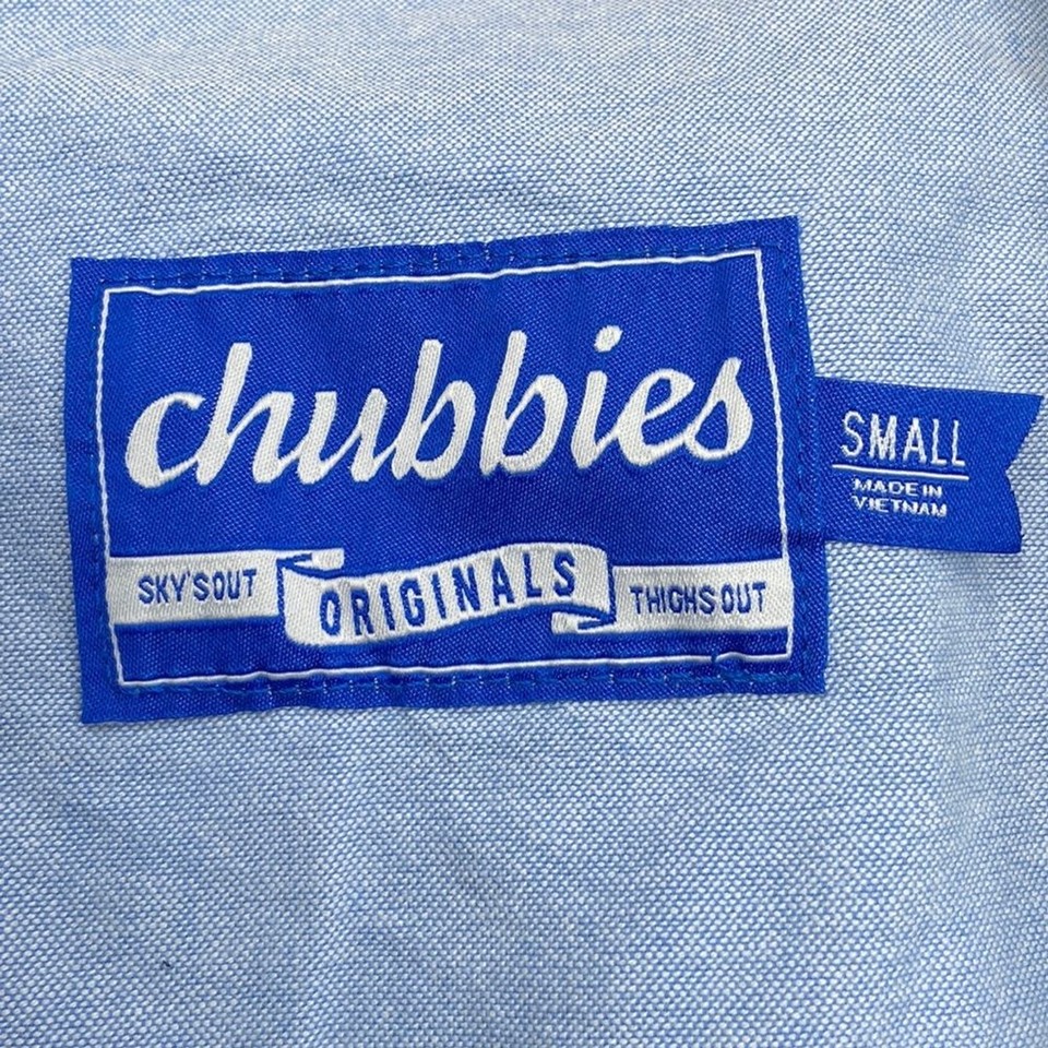 Chubbies Boomshakalaka Shorts Mens L Navy Blue 5.5" Inseam Chino ...