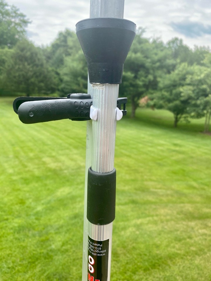 Stik-N-Go Golf Ball Retriever Adjustable Scramble Stick with Golf Cart ...