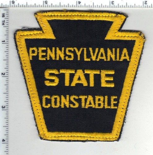 State Constable (Pennsylvania) Uniform Take-Off 1st Issue Shoulder ...