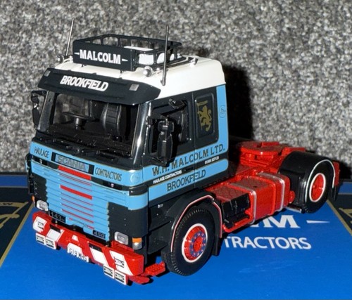 Tekno W H Malcolm Scania 143 1.50 Scale Model Truck Similar to WSI Etc ...