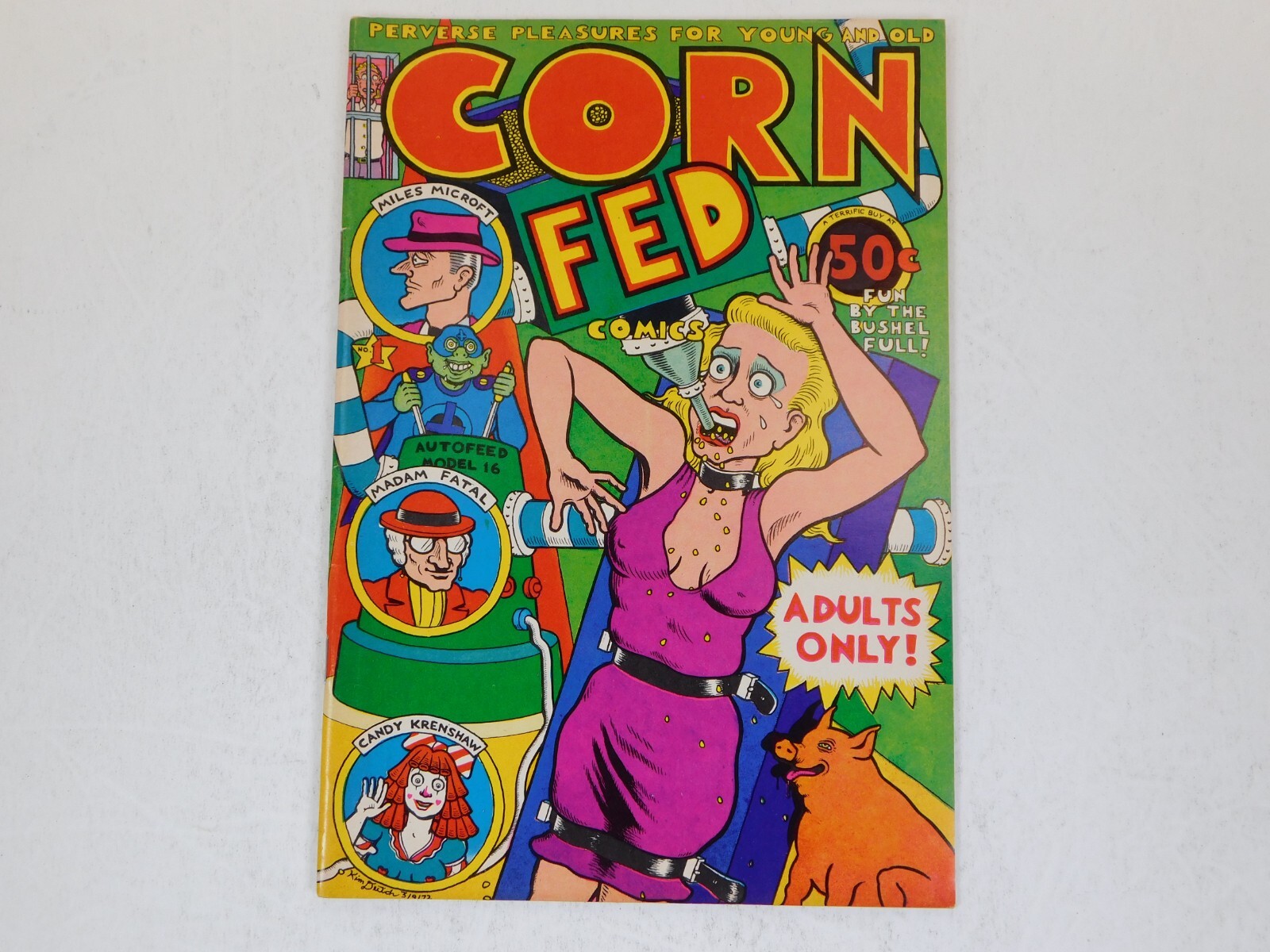 Corn Fed Comics #1 Underground Comic Kim Deitch 1st Print Comix | eBay