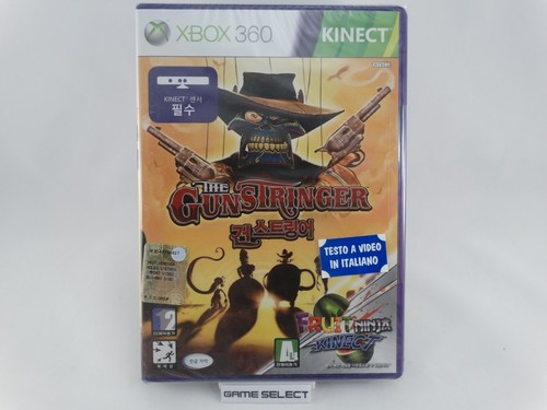 THE GUNSTRINGER + FRUIT NINJA KINECT MICROSOFT XBOX 360 PAL EUR NUOVO ...