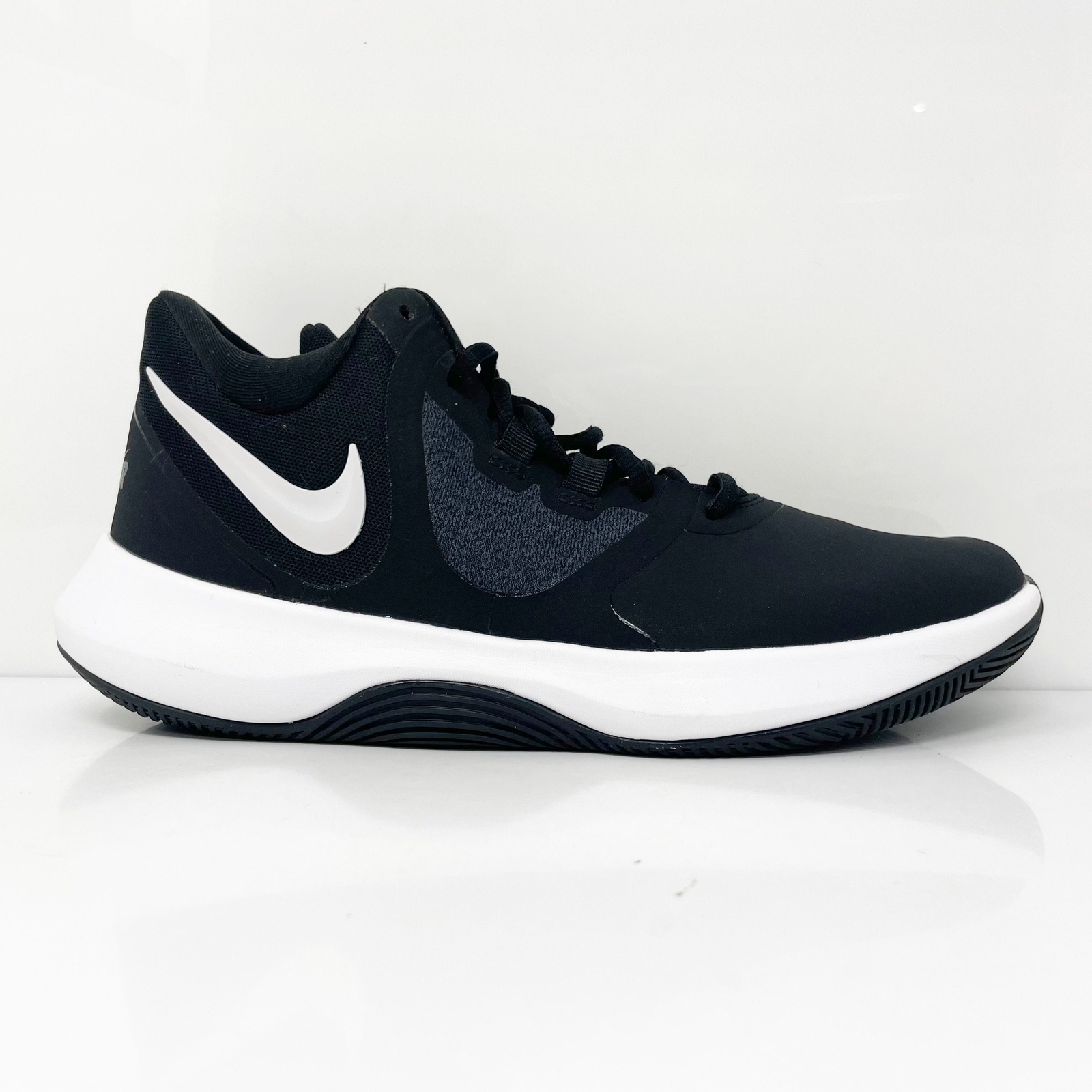 Nike Mens Air Precision 2 AQ3521-001 Black Basketball Shoes Sneakers ...