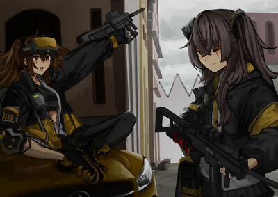 Anime Girls Girls Frontline UMP45 Girls Frontline Gaming Mat Desk 11934 ...