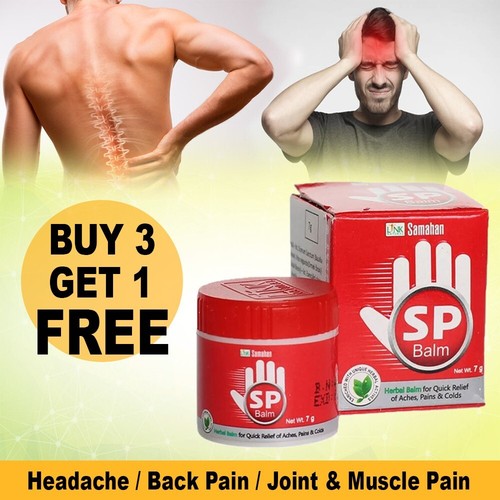 Fast Relief Herbal SP BALM Headache Sprains Cramps Joint Pain Muscle ...