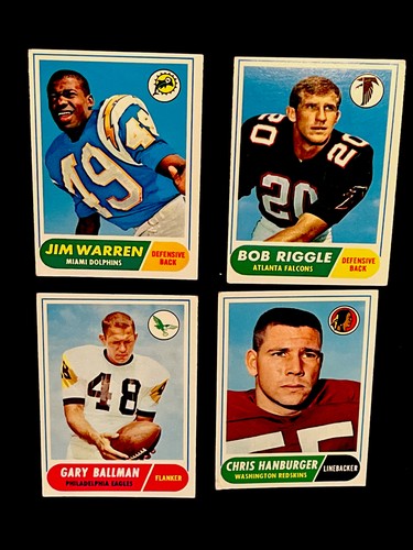 1968 Gary Ballman 58, Chris Hamburger 62, Jim Warren 66, bob riggle 73 ...