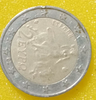 2 euro coin Greece 2002 S unique rare error | Grelly USA
