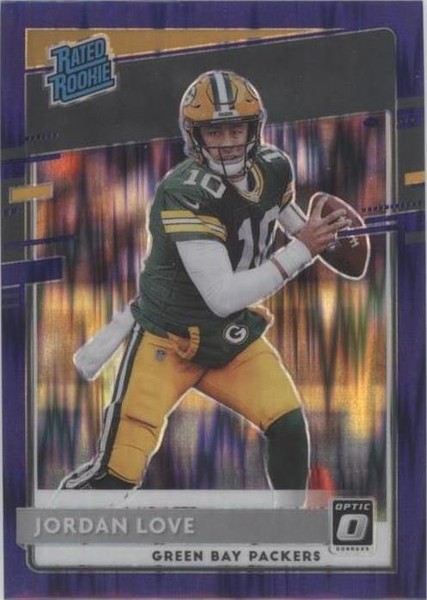 2020 Panini Donruss Optic - Rated Rookies Purple Shock Prizm #154 ...