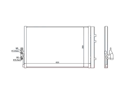 Pour BMW X4 F26 2014-2018 AC AIR Radiateur Condenseur 64539216143 | eBay