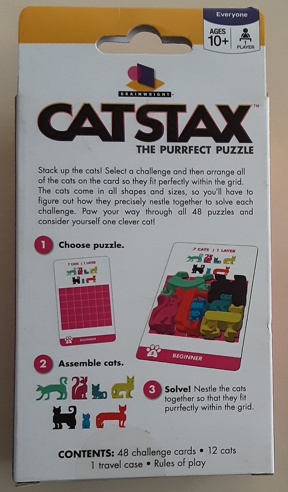 Cat Stax: The Purrfect Puzzle - Strategy/Brainstorming Puzzle Game ...
