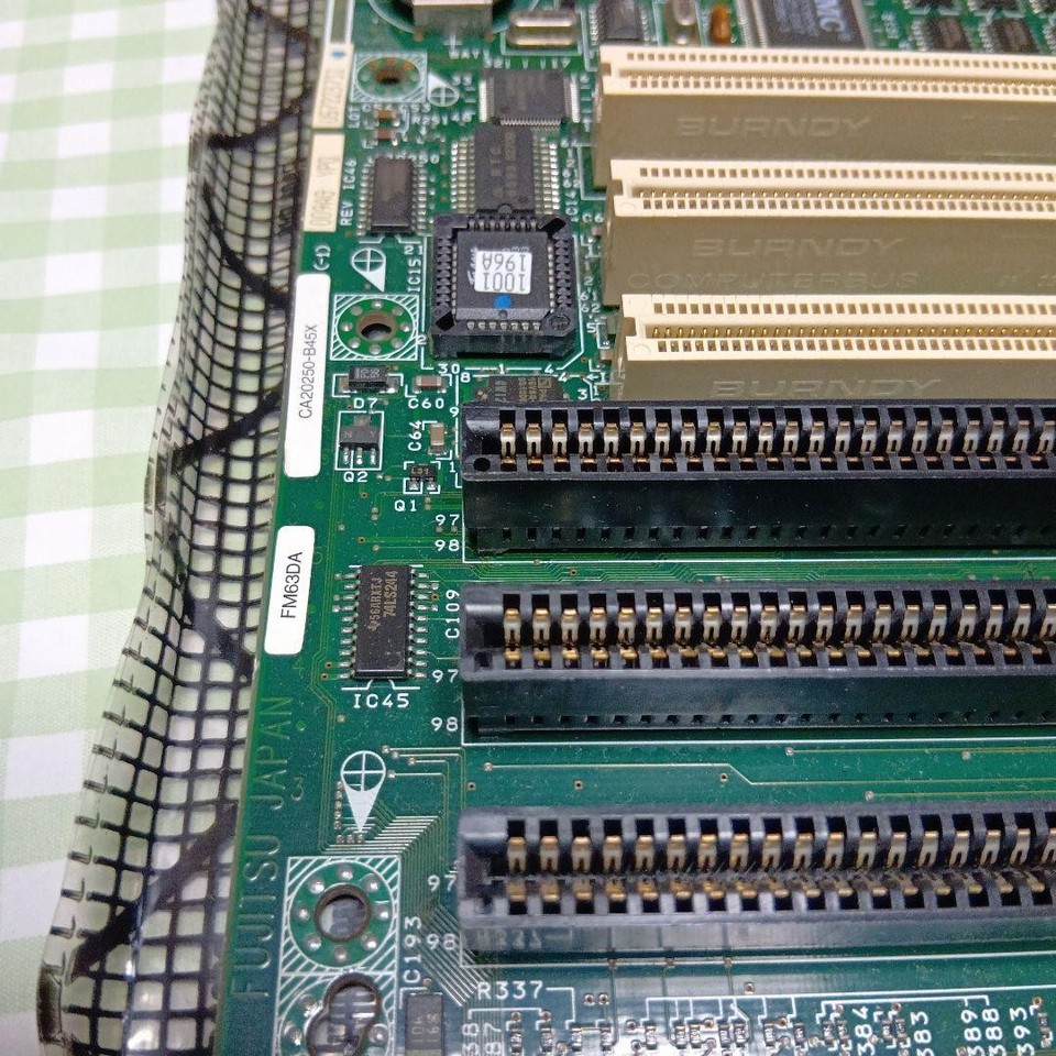 Vintage Intel Pc/At Motherboard 1994 Isa Slots Retro Gaming Pc Build ...