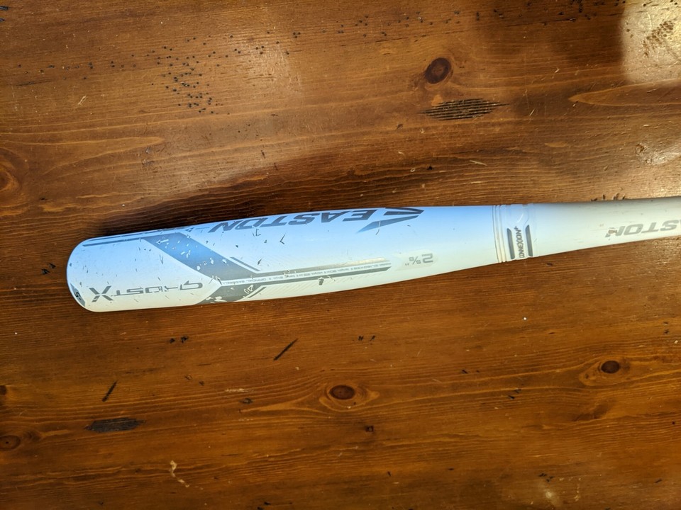 🔥 HOT! 2018 Easton Ghost X Whiteout 30/25 (-5) Baseball Bat SL18GX58 ...
