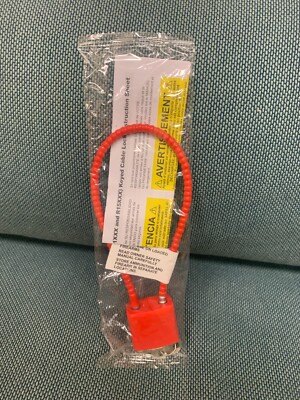 NEW - red Cable Gun Lock w/2 Keys Regal R11SC3 pistol, rifle, shotgun ...