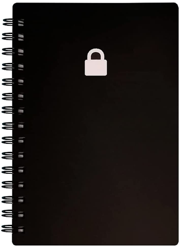 Spiral Password Book with Alphabetical Tabs - 3.5X5.25 Inch Password ...