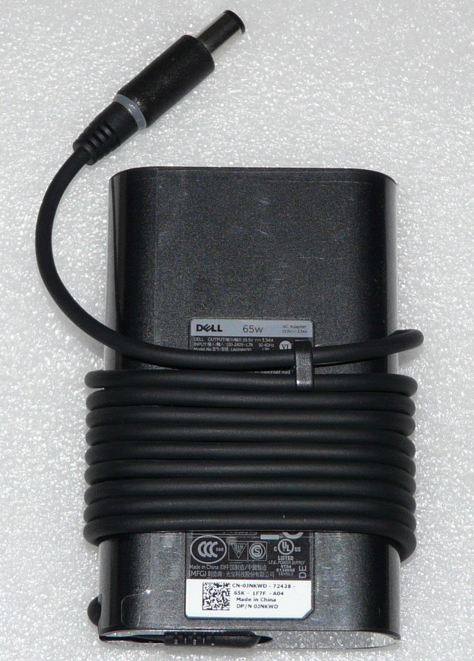 NEW GENUIN DELL LATITUDE 3300 5300 5400 5500 7300 7400 65W CHARGER PA ...