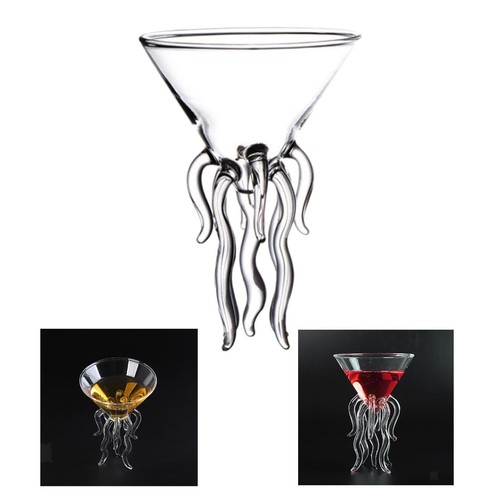 Octopus Cocktail Glass Jellyfish Glass Cup Juice Glass Cocktail ...