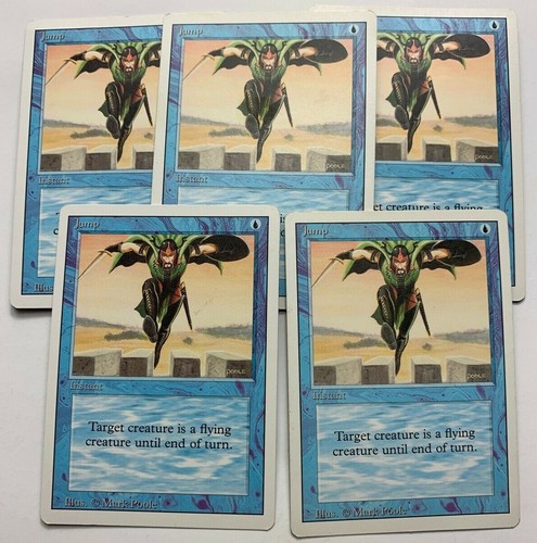 JUMP Instant Blue MTG Revised Magic the Gathering Card 5 | eBay