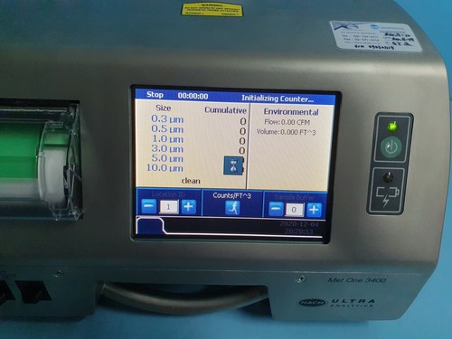 HACH 3423 ULTRA MET ONE 3400 Series Portable Airborne Particle Counter ...