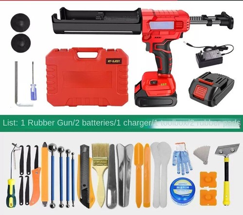 21V Electric Glue-gun for Floor Gap Automatic Double-pipe Gluing ...