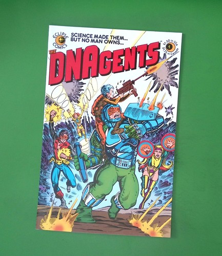 DNAGENTS #1 VOL. 1 8.0 1ST APP ECLIPSE COMIC BOOK TS95-58 | eBay