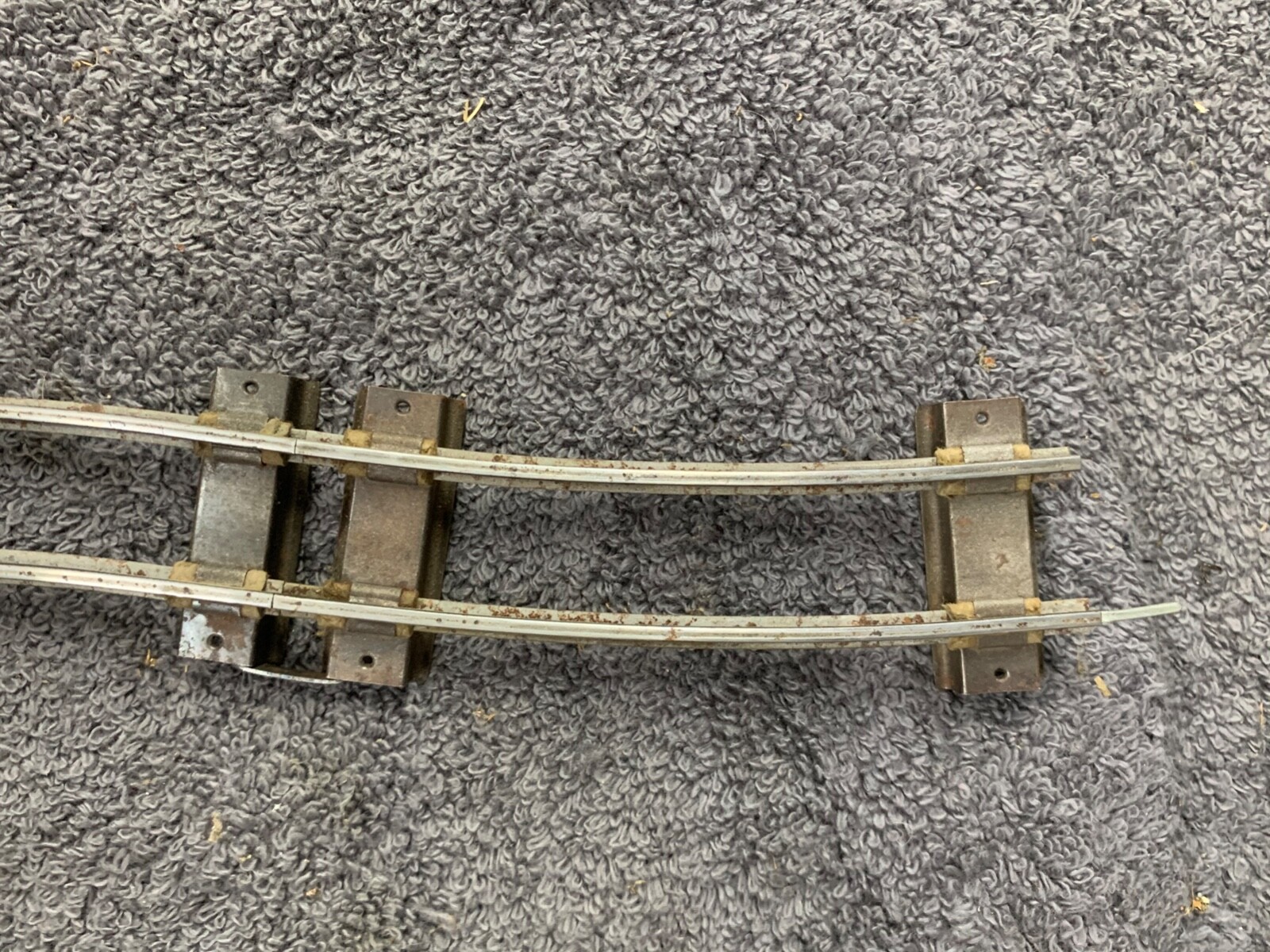 VTG 1 K LINE S SCALE 2 CURVES TRACK 15" INCHES LONG RAILS STEEL | eBay