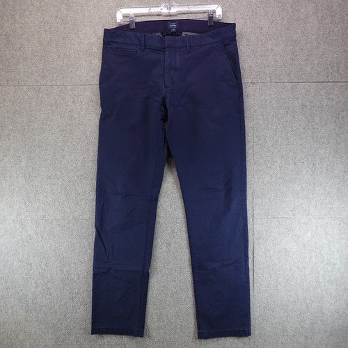 J Crew Tech Pants Men's 34x32 (35x32 Measured) Blue 484 Slim ...