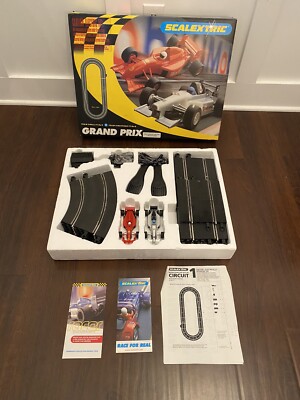 Scalextric Grand Prix 1/32 Hornby Slot Car Race Set Team Shell F1 ...