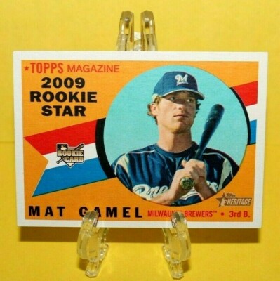 Mat Gamel 2009 Topps Magazine Collectible MLB Rookie Star Card | eBay