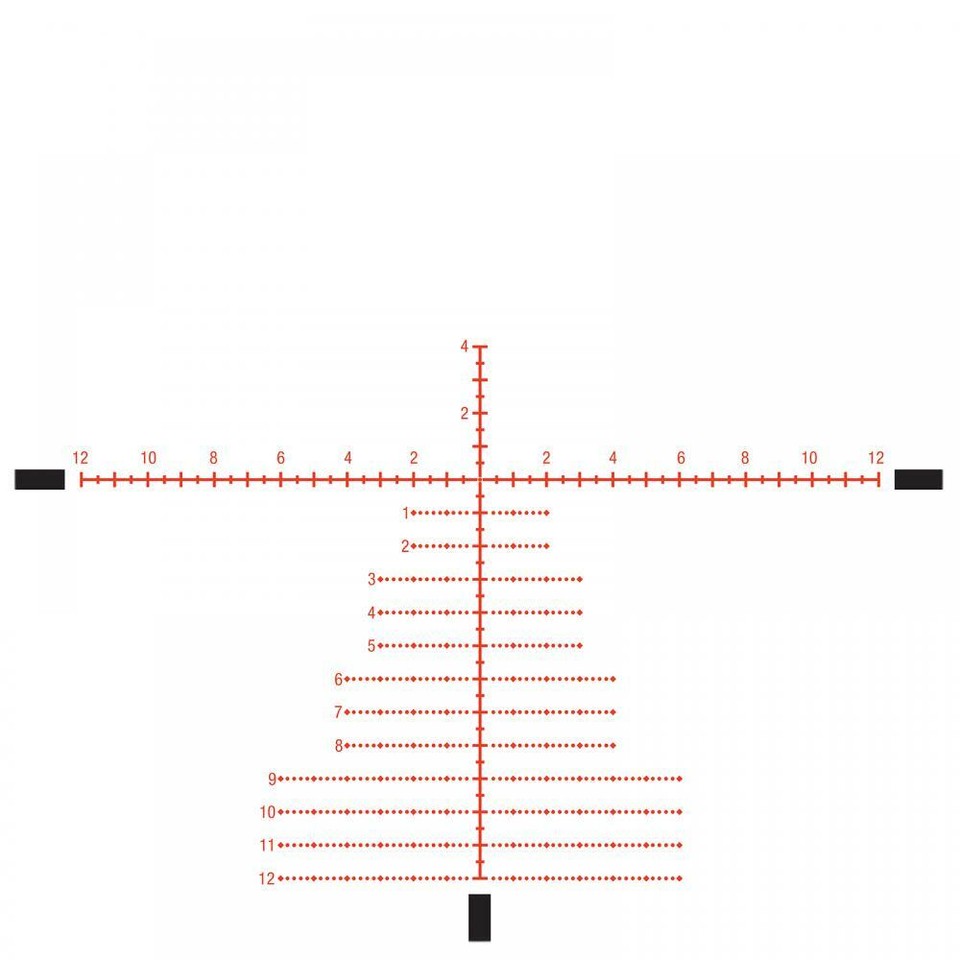 Trijicon Tenmile 4.5-30x56 FFP Long-Range w/ Red/Green MRAD Precision ...