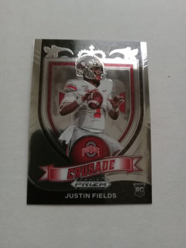 2021 Prizm Draft Picks Crusades Justin Fields #163 | eBay