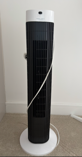 John Lewis 30 Inch Tower Fan – Quiet Cooling, Oscillating, 3 Speed ...