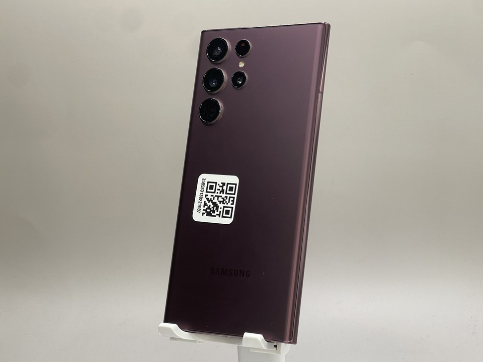 Samsung Galaxy S22 Ultra SM-S908U 128GB Burgundy Unlocked W071815 | eBay