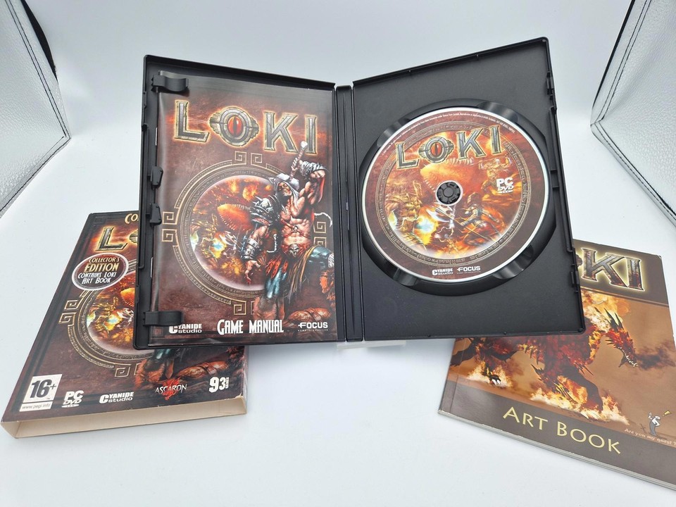 Loki Collector's Edition Contains Loki Art book PC DVD ROM | eBay UK