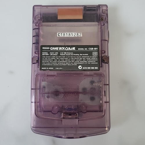 Original Game Boy Color Shell With Screen - NO Motherboard - GBCS004 | eBay