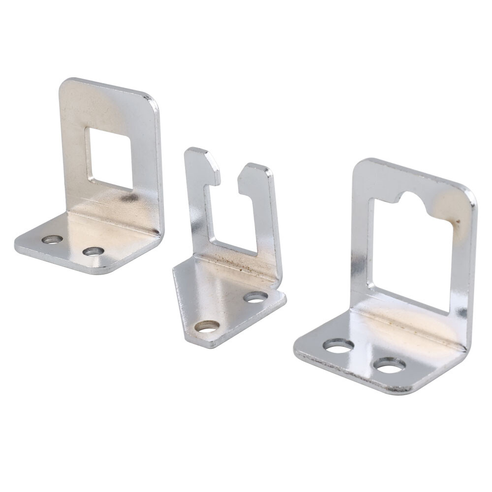 New Chrome Steel GM Throttle Cable Bracket Kickdown Fit for Chevy SBC ...