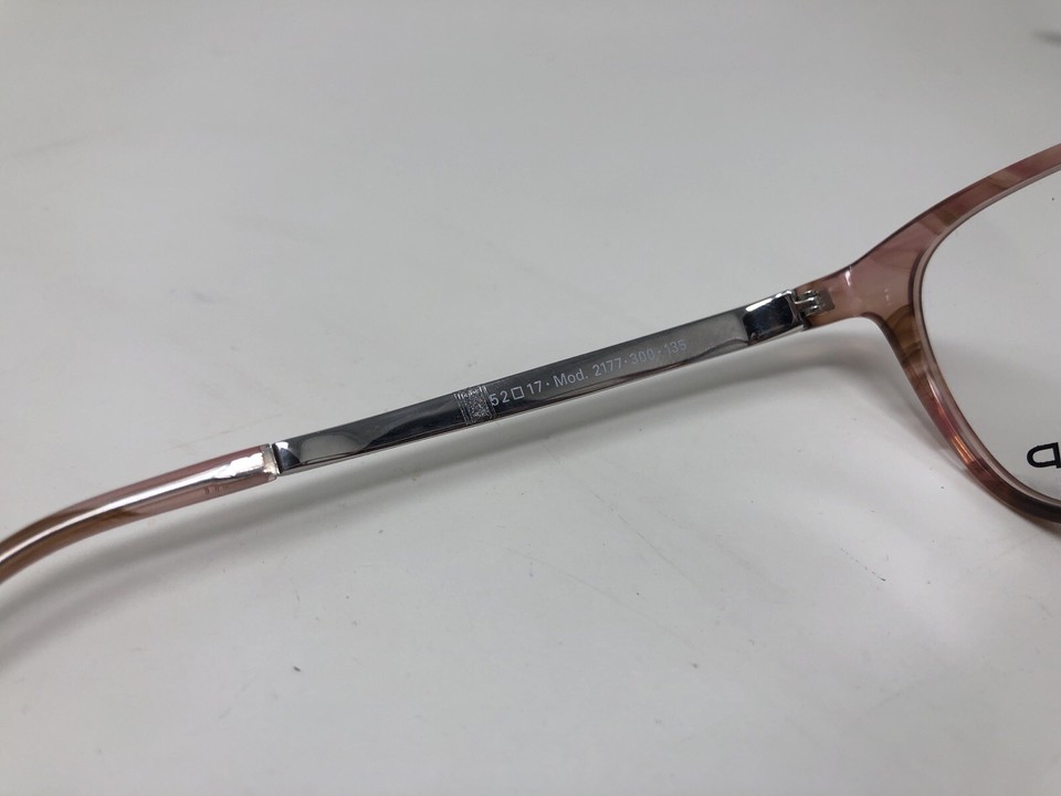 OWP GERMANY EYEGLASSES FRAME MOD 2177 300 52-17-135 Peach Silver :576 ...