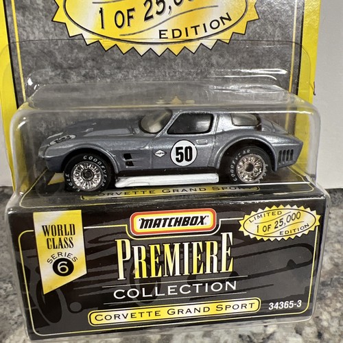MATCHBOX 1997 PREMIERE COLLECTION CHEVY CORVETTE GRAND SPORT SER 6 new ...