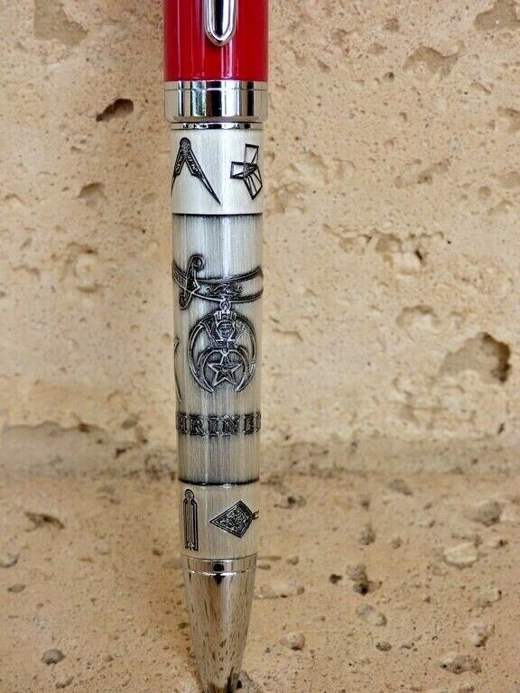 SHRINERS Ballpoint Pen Gift Set - Freemasons Elegant Pen Masonic Unique ...