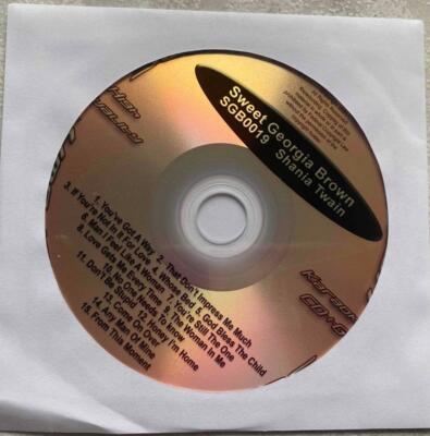 SHANIA TWAIN KARAOKE CDG COUNTRY HITS MUSIC SONGS CD+G SGB #19 cd disc ...
