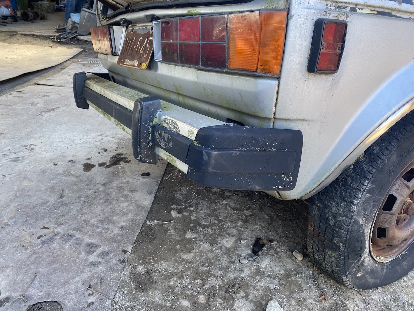 1981 1982 1983 1984 Volkswagen Rabbit REAR BUMPER | eBay