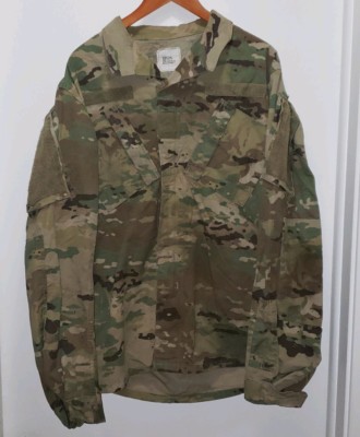 US Army Multicam BDU Blouse Jacket MEDIUM X-LONG - NSN 8415-01-623-5534 ...