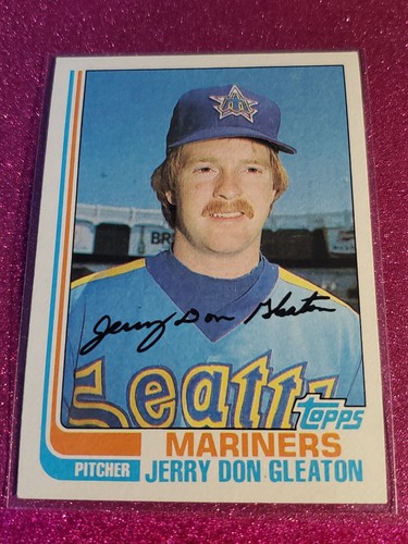 1982 Topps Baseball #371 Jerry Don Gleaton Seattle Mariners | eBay